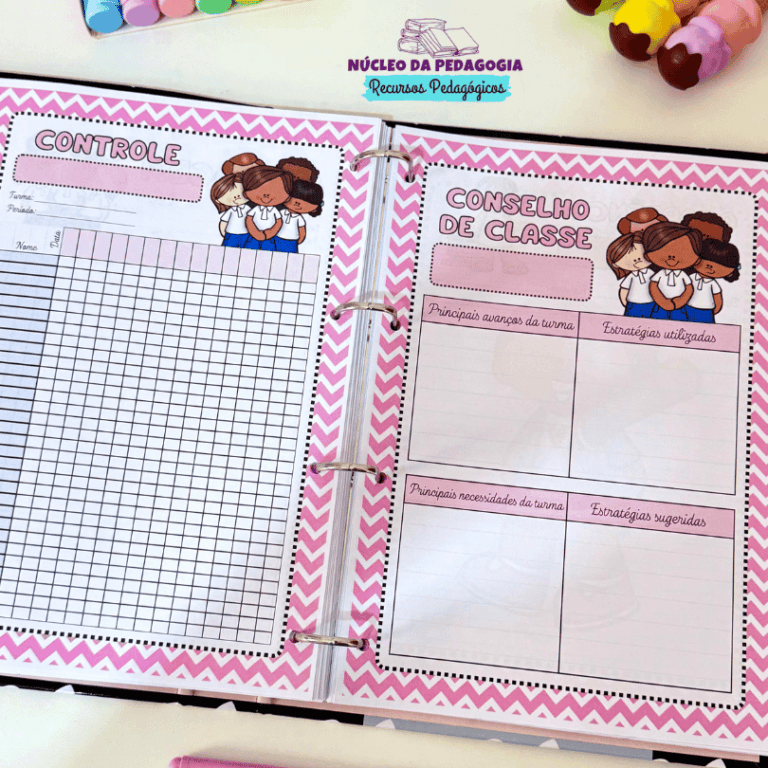 Planner para professora – Núcleo da Pedagogia